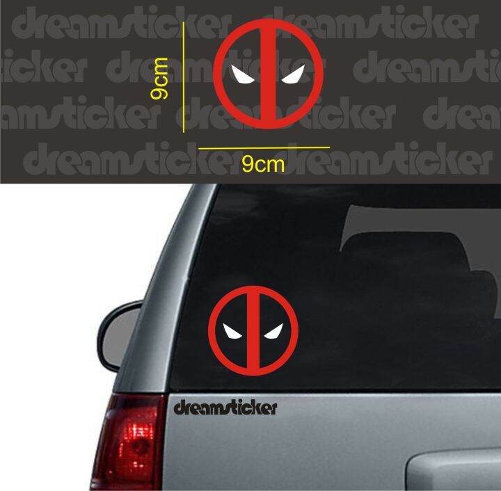Sticker Stiker Deadpool Logo | Lazada Indonesia