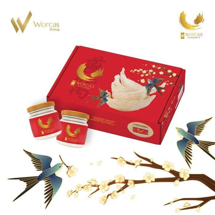 Worcas Birdnest Minuman Sarang Burung Walet 70ml Original | Lazada ...