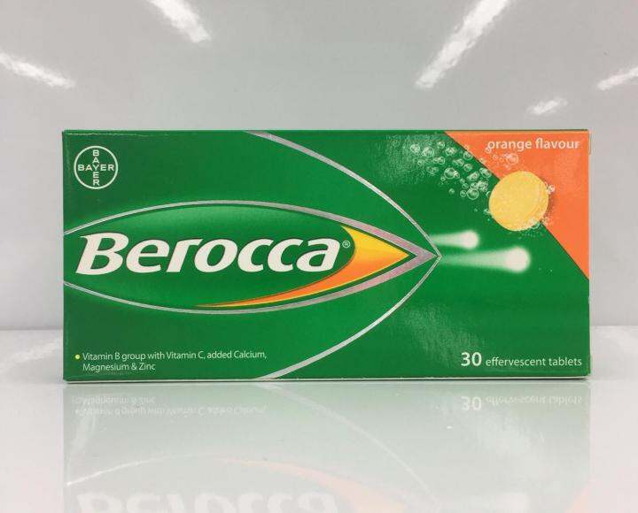 [FM PHARMACY] Berocca Orange (30's effervescent tablets) [EXP: 09/2023 ...