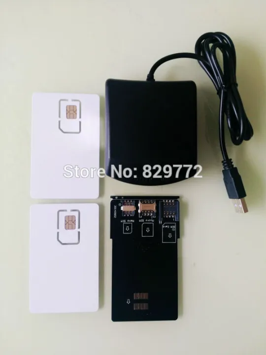 LTE 4G WCDMA SIM USIM Secure Card Reader Writer Tool Programmer ...