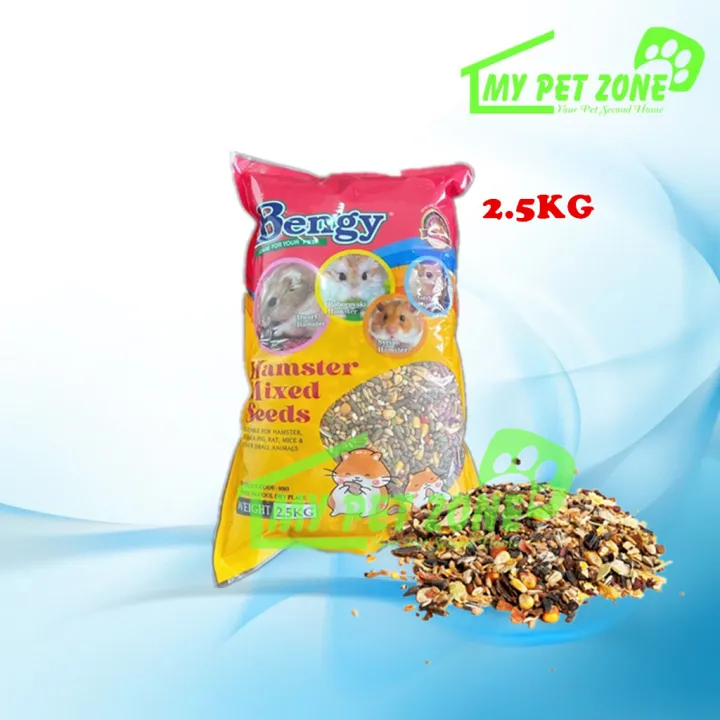 Bengy Classic Hamster Mixed Seed Hamster Food Diet 2.5KG | Lazada