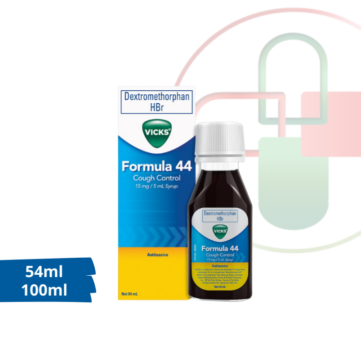 Vicks Formula 44 Syrup for Dry Cough | Lazada PH