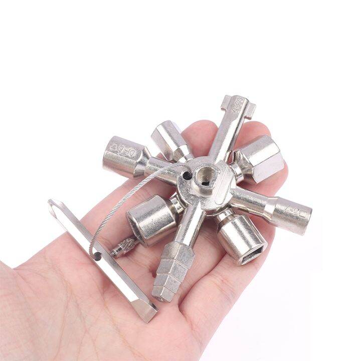 Multi function 10 In 1 Electric Control Cabinet Triangle Key Wrench ...