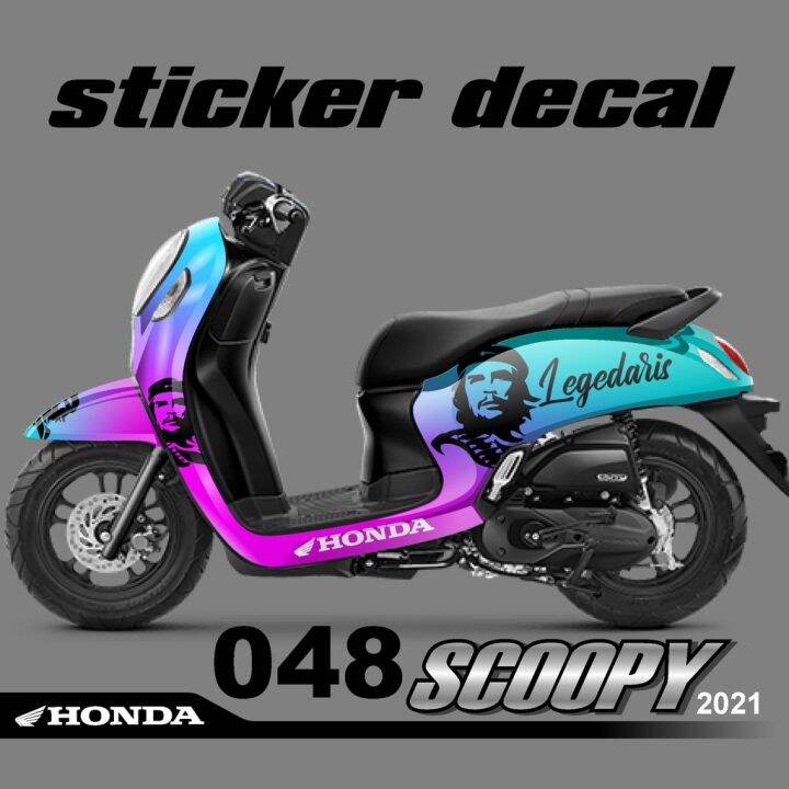 sticker decal full body motor scoopy new thn 2020-2021 k.048 | Lazada ...