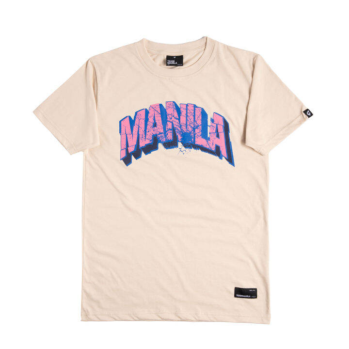 TEAM MANILA MANILA VILLAGE TSHIRT CREAM | Lazada PH