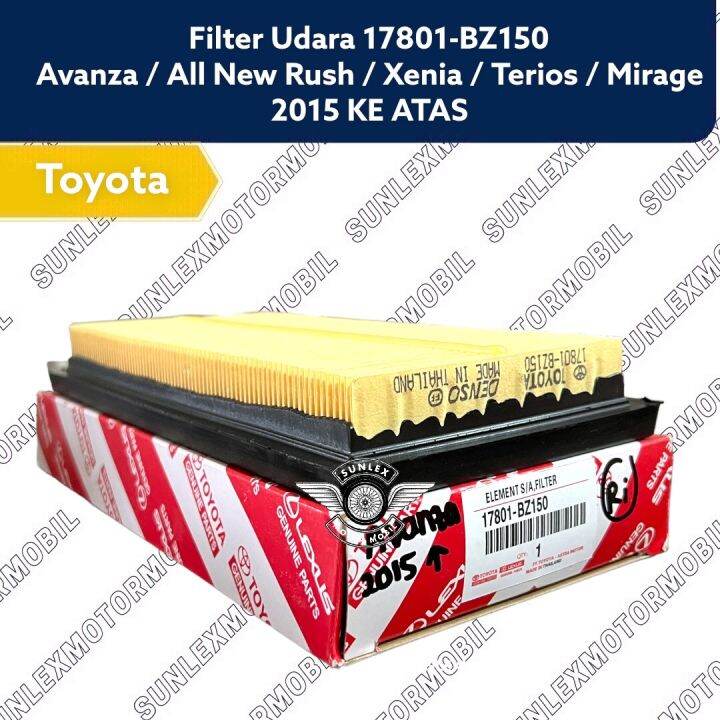 FILTER UDARA AVANZA ALL NEW RUSH TERIOS MIRAGE XENIA 2015 KE ATAS 17801 ...