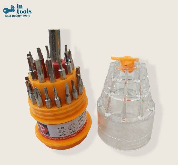 Primero Obeng Set 31 in 1 obeng jam obeng Arloji multifungsi | Lazada ...