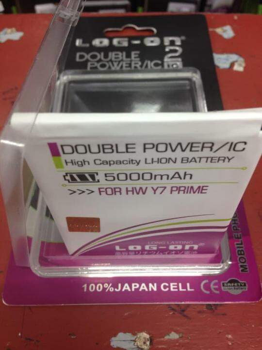 Baterai Huawei Y7 Prime Model Hb406689ecw 5000Mah Double Power Log On ...