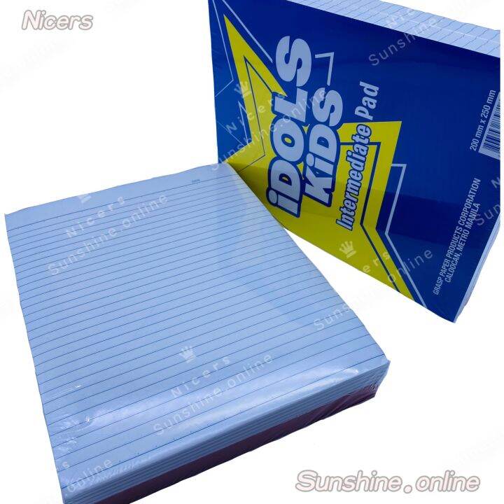 10books iDOLS KIDS Intermediate pad Writing Pad | Lazada PH