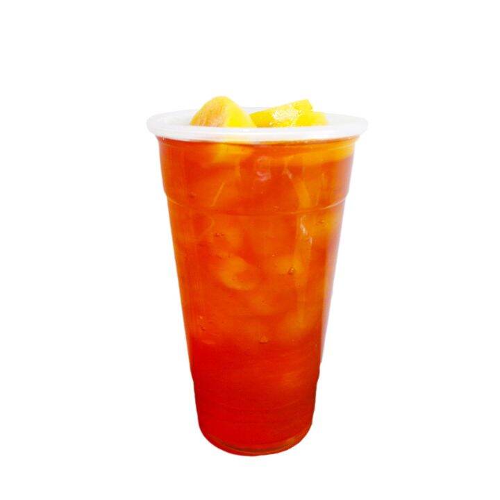 Mô hình ly trà đào lớn bằng nhựa 700ml - mô hình thức uống tỉ lệ 1:1 để ...