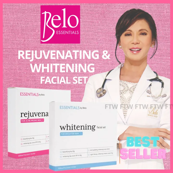 [FTW] Belo Essentials Rejuvenating & Whtening Set For Day And Night ...