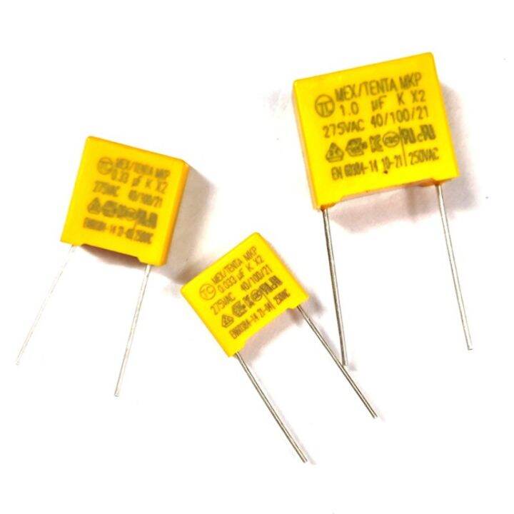 MKP X2 275V 0.1UF 104K Safety Capacitor 275VAC 0.01UF 0.022UF 0.033UF 0.047UF 0.068UF 0.15UF 0 ...