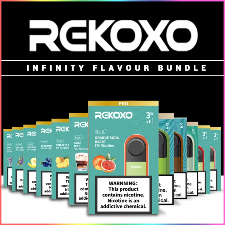 REKOXO RELX Refillable Pods Fast Shipping / Infinity Device / 100% ...
