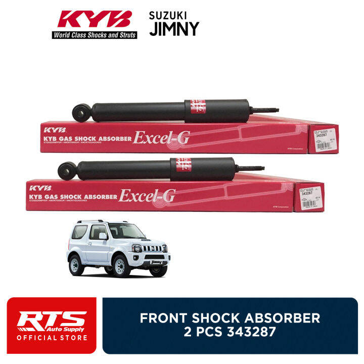 KYB Kayaba Excel G Shock Absorber Suzuki Jimny 1998 - 2019 Front - 343287 | Rear 343288 2 ...