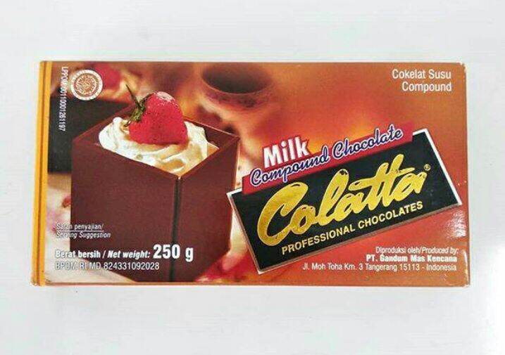 Colatta Milk Compound Chocolate 250 g Kotak | Lazada Indonesia