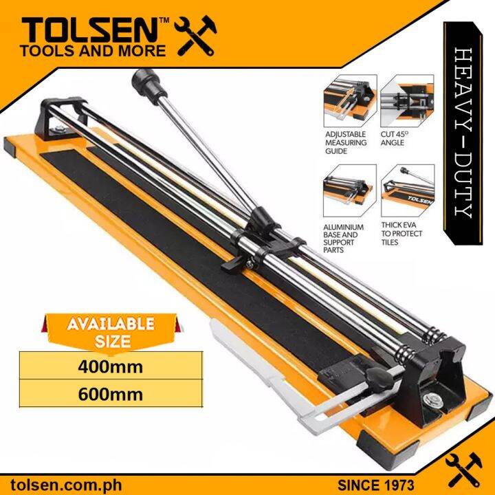 Tolsen Manual Tile Cutter (400mm - 800mm) Metal Structure | Lazada PH