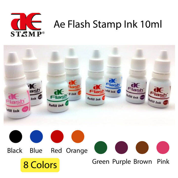 Ae Flash Stamp Ink 10ml | Lazada
