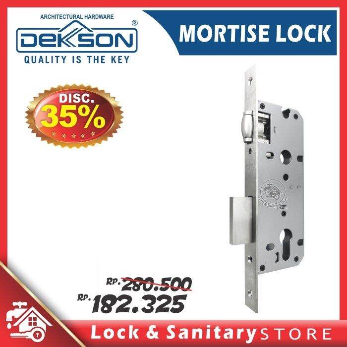 Dekson Dekkson MTS RL DL 8485 SSS Mortise Lock, Body Kunci Pelor ...