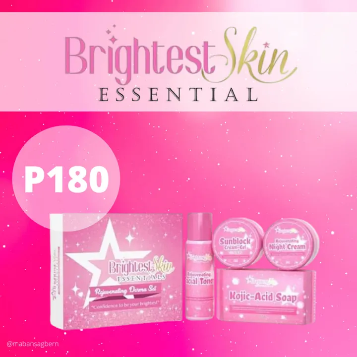 Brightest Skin Essentials Rejuvenating Set | Lazada PH