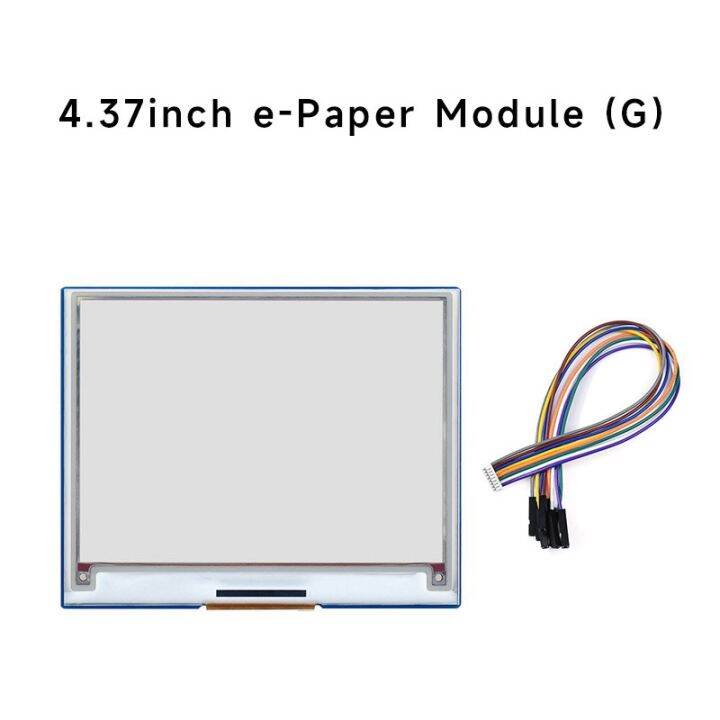 Waveshare 4.37 Inch E-Paper E-Ink Display Screen Module 512X368 for Raspberry Pi Arduino SPI LCD ...