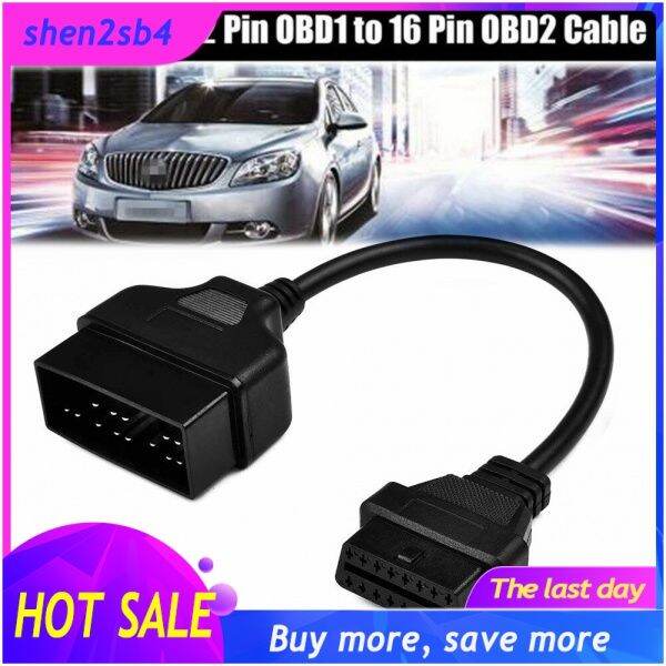 【Hot】1PCS 22 Pin OBD1 To 16 Pin OBD2 Adapter Cable For Toyota ...
