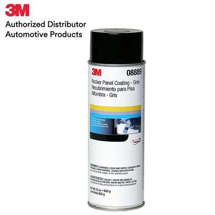 3M 08889 3M ผลิตภัณฑ์สเปรย์พ่นขอบชายบันได ROCKER PANEL COATING 23 oz ...