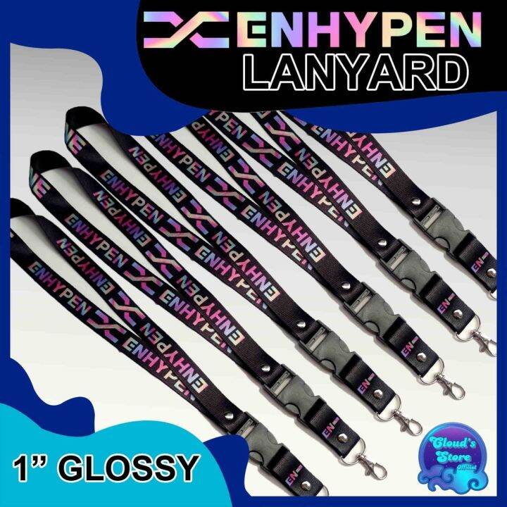 ENHYPEN LANYARD ID LACE GLOSSY/ MATTE DESIGN (UNOFFICIAL) | Lazada PH