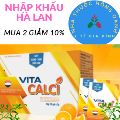 VITA CALCI Giúp bổ sung Canxi cho cơ thể, giúp xương răng chắc khỏe, hỗ ...