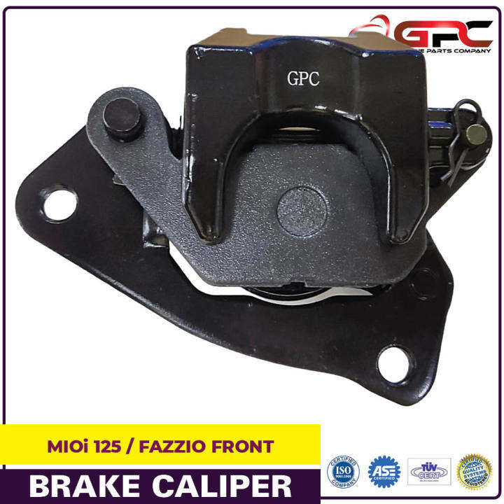 GPC MIOi 125 / FAZZIO FRONT Brake Caliper w/ Brake Disc Pad Assy ...