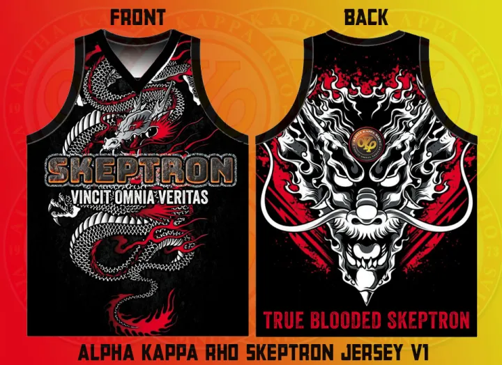 ALPHA KAPPA RHO AKP FRATERNITY VNECK JERSEY V1 | Lazada PH