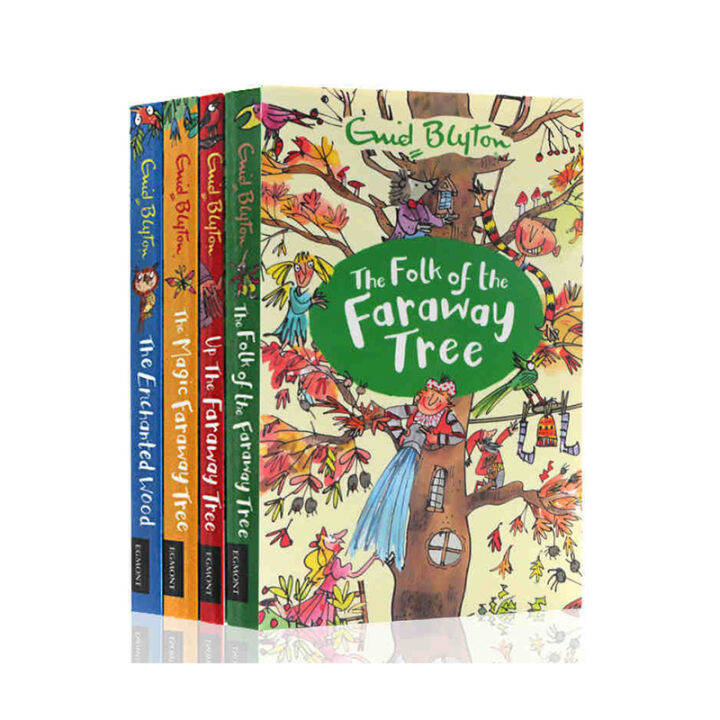 English original genuine the Magic Faraway Tree Series 4 volumes ...