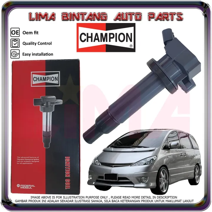 Toyota Estima ACR30 MCR30 Ignition Coils , Plug Coil CHAMPION *Original ...