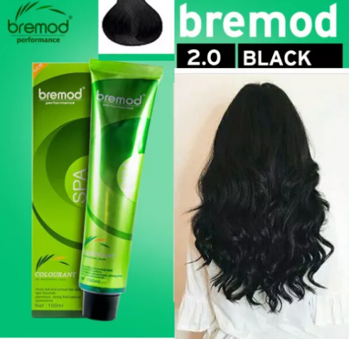 Authentic Bremod 2.0 BLACK Performance Spa Hair Color 100ml | Lazada PH