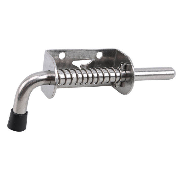 Mode Shop Silver Stainless Steel Spring Latch Heavy Duty Barrel Bolt ...