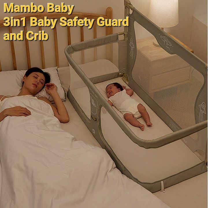 Hot Sales Foldable Baby Bed Rail Guard and Crib Portable Co Sleeper ...