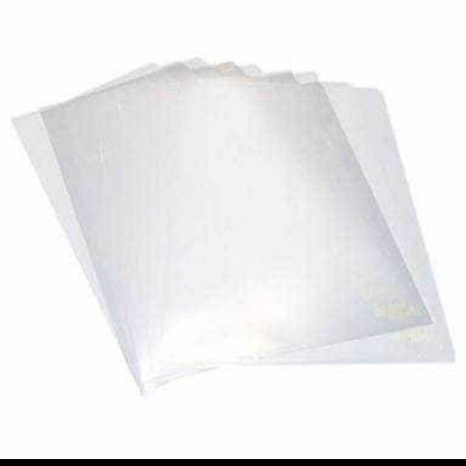 Clear sleeves atau map L ukuran folio dan A4 warna bening | Lazada ...