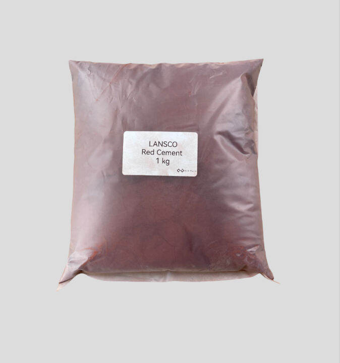 Lansco Red cement ( colored cement, almagre, red iron oxide ) | Lazada PH