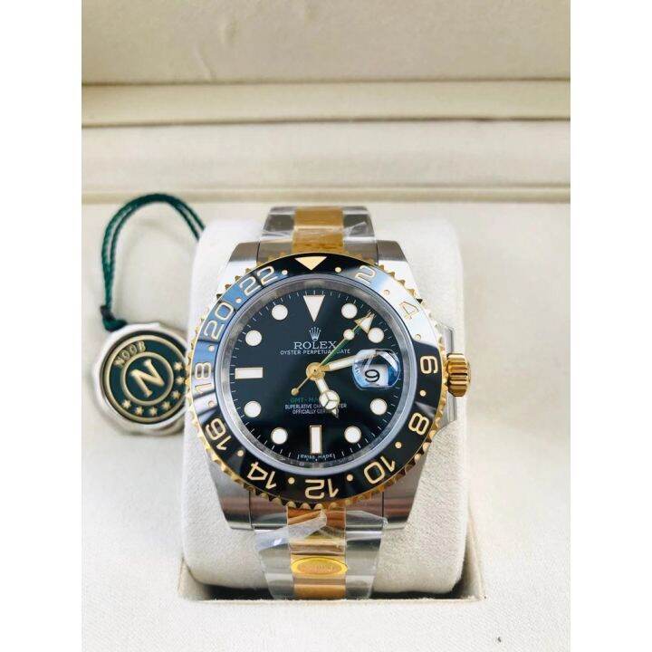 【N Factory】Ro♛lex G.M.T II Automatic Watch size 40mm Swiss 3186 ...