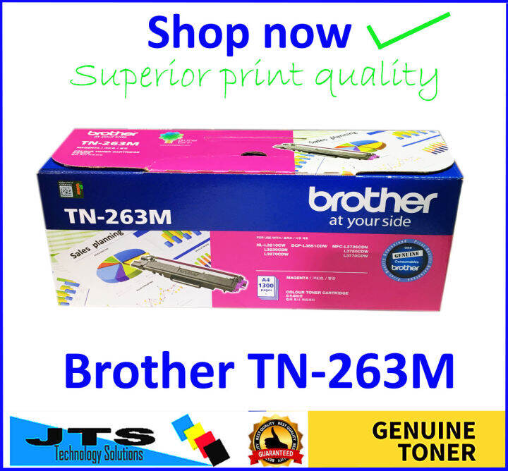 Brother TN263 Genuine toner for use in MFC-L3770CDW, HL-L3230CDN, HL ...