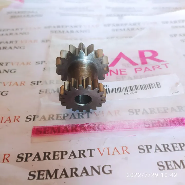 gigi penhubung stater viar cross 150 /viar karya oil 150 / viar vix r gigi stater 15 / 17T ...