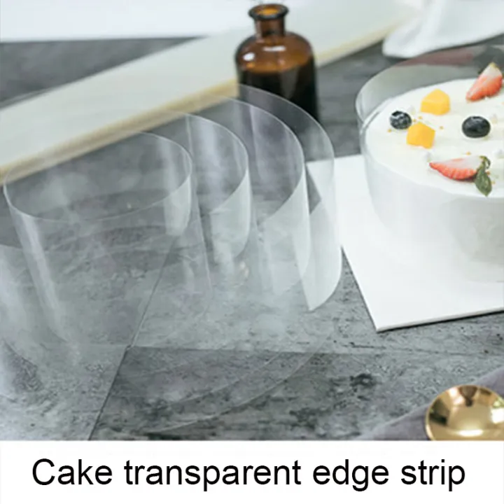 Transparent Clear Mousse Surrounding Wrapping Tape For Baking Cake ...