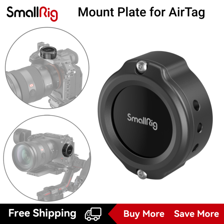 SmallRig Camera Cage Mount Plate Adapter with Dual 1/4"-20 Screw Mount ...