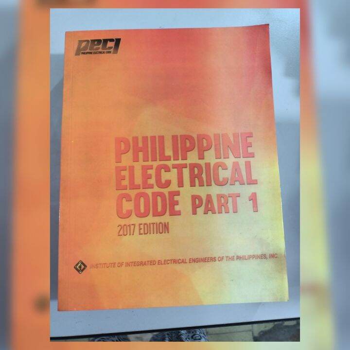 cod Philippine Electrical Code part 1 2017 edition | Lazada PH