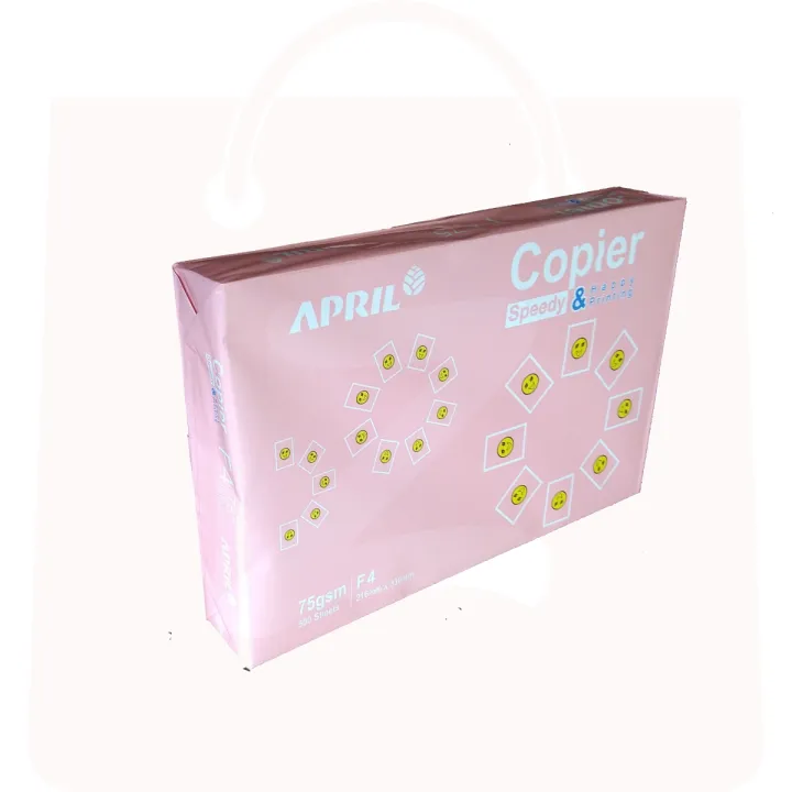 APRIL kertas Print Fotocopy HVS F4 75g 1 RIM 500 Lembar | Lazada Indonesia