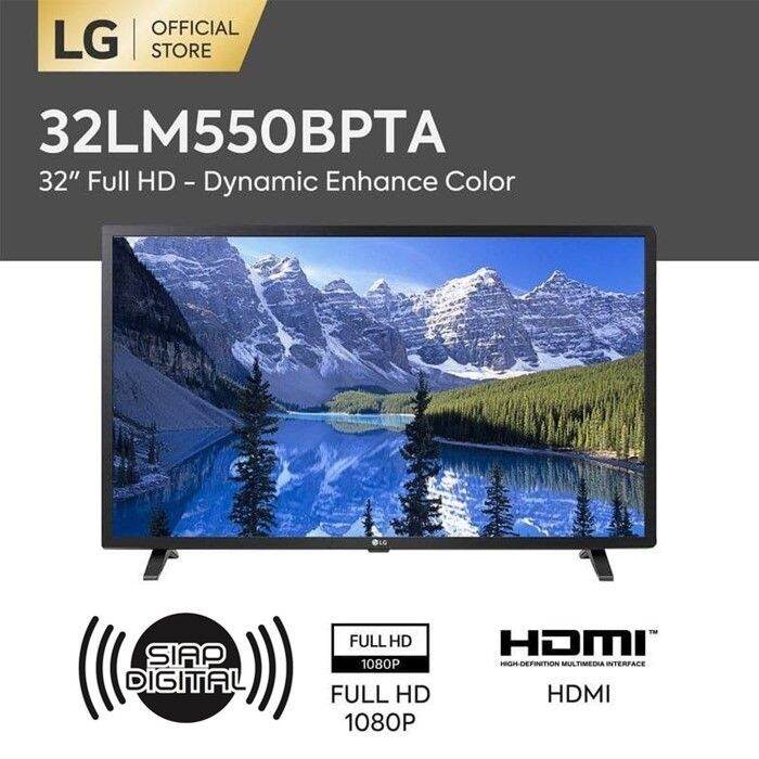 TV LED LG 32 INCH TYPE 32LM550BPTA | Lazada Indonesia
