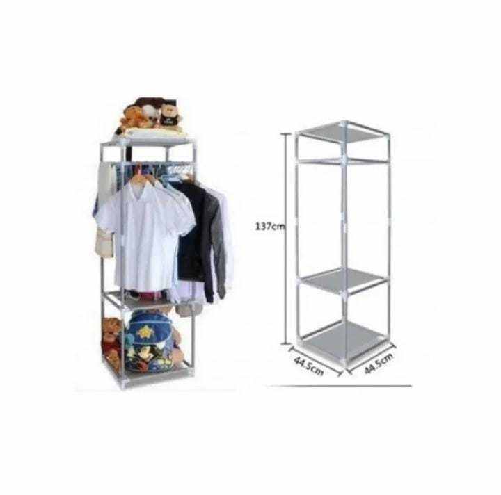 Rak Gantung 3 Tingkat Besi/ Lemari Bongkar Pasang | Lazada Indonesia