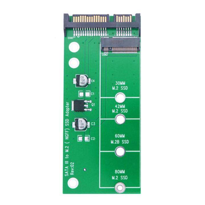 Hard Disk Card Reader B Key M.2 NGFF Converter SATA3 6G Card M2 SATA ...