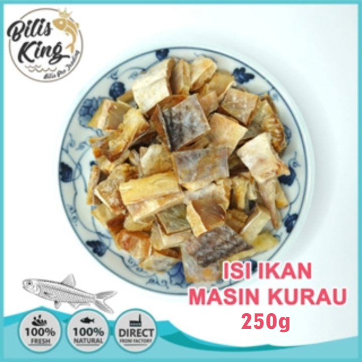 Bilis King Kurau Salted Fish Fillet (250g) | Lazada