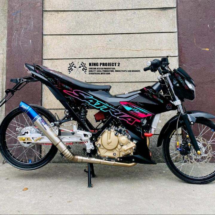 Striping Satria Fu Fi/Injeksi Malaysia Style | Lazada Indonesia