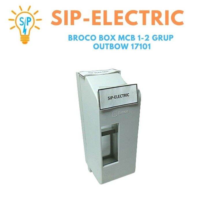 BROCO BOX MCB 1-2 GRUP OUTBOW 17101 | Lazada Indonesia